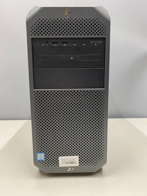 PRIX CONSEILLÉ : 1 699 £ Tour HP Z4 G4 Xeon W-2123 32 Go de RAM 512 Go ...