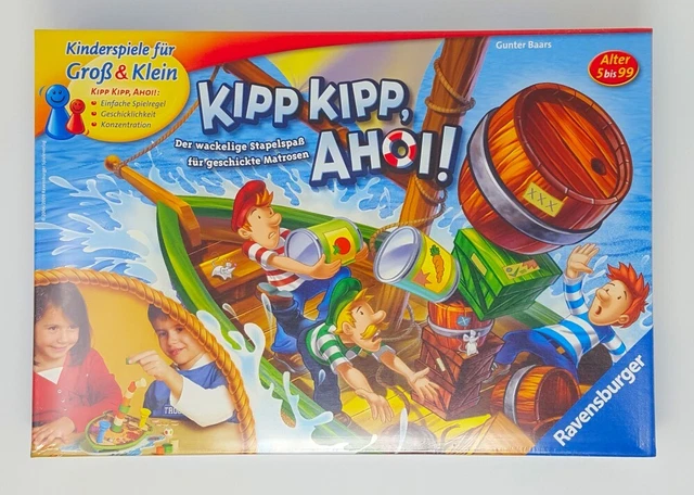 RAVENSBURGER KIPP AHOY Stacking Ship Children Board Game £91.13 ...