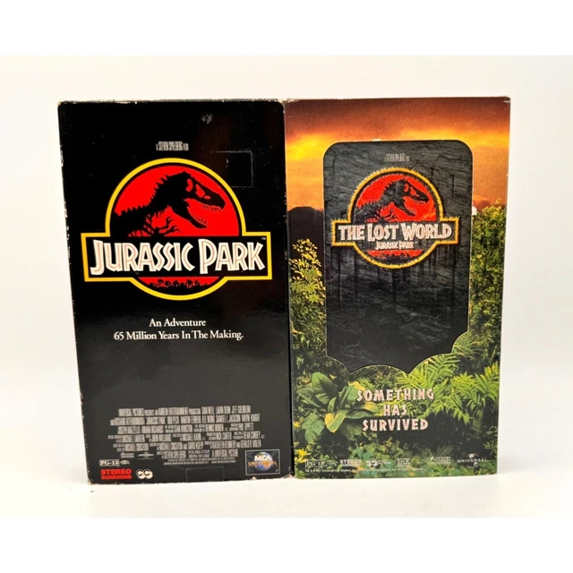 JURASSIC PARK (1993) & The Lost World (VHS 1997) MCA Universal Spielberg £8.65 - PicClick UK
