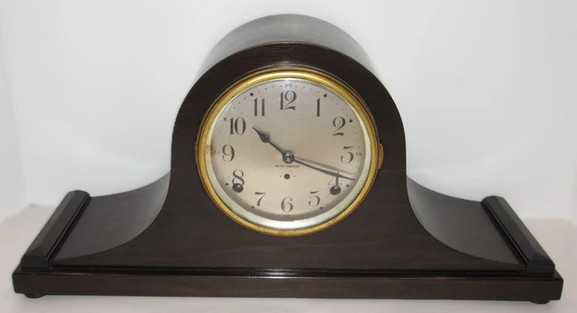 ANTIQUE SETH THOMAS "Sentinel No. 7" Mantel Clock 8-Day, Time/Strike ...