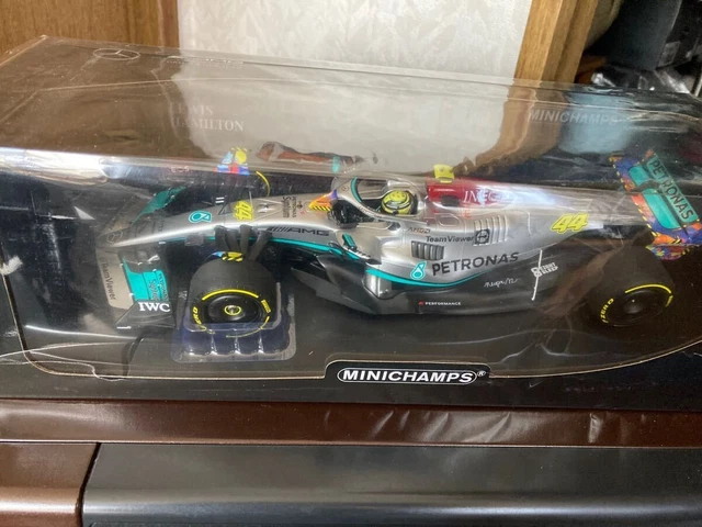 PMA 1/18 MERCEDES Amg Petronas F1 W13 H. Hamilton No.44 2022 Miami Gp ...