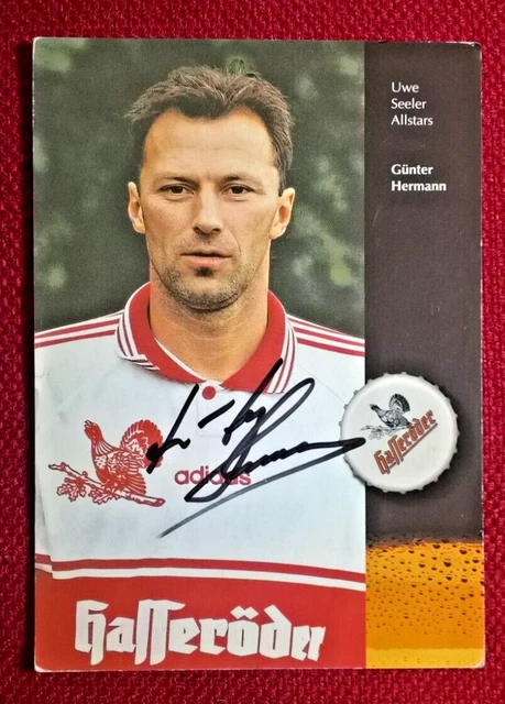 ORIGINAL-AUTOGRAMM VON GÜNTER Hermann, Farbbild-Karte, Postkartengröße ...