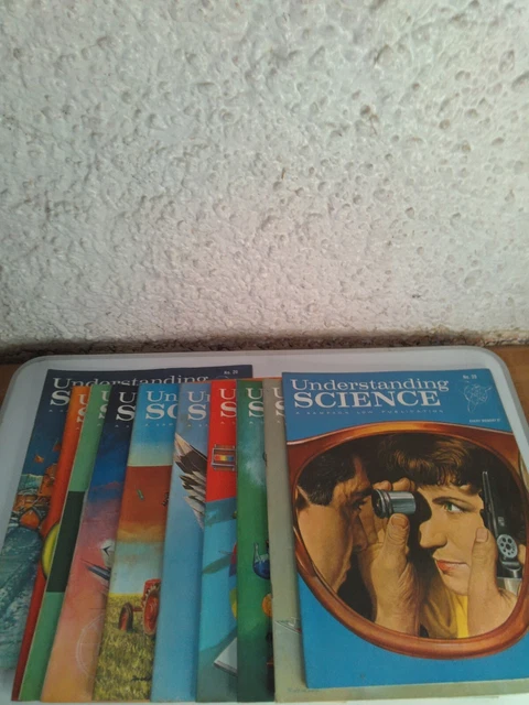 VINTAGE UNDERSTANDING SCIENCE Magazine Issues 20-29 Bundle 60s British ...