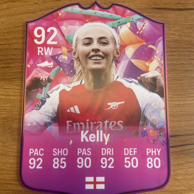 CHLOE KELLY ARSENAL FC FIFA 2025 FUT Card European Champions Rare Size ...