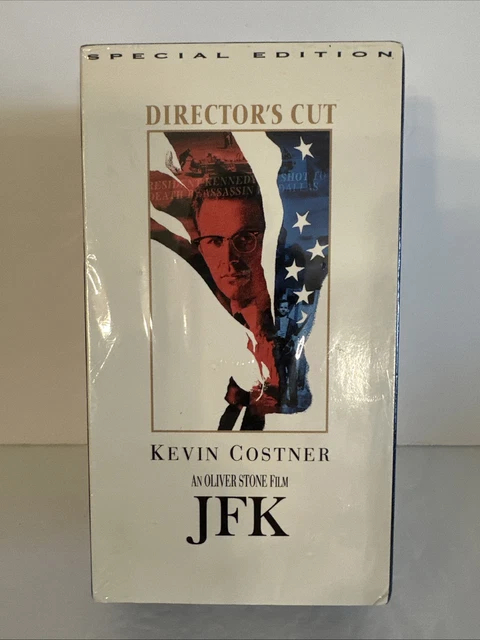 JFK VHS 1993 2-Tape Set Director's Cut Kevin Costner Tommy Lee Jones New Sealed £7.04 - PicClick UK