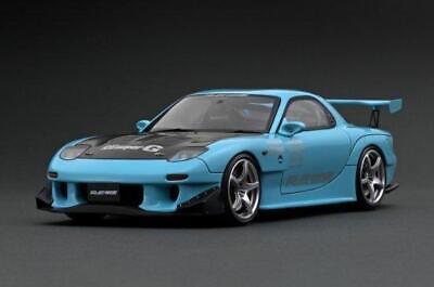 IGNITION MODEL 1/18 Mazda RX-7 FD3S RE Amemiya Light Blue Initial D £310.40 - PicClick UK