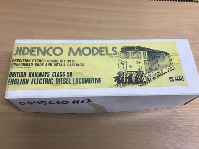 JIDENCO MODELS BRASS Kit BR Class 50 English Electric Diesel Locomotive ...