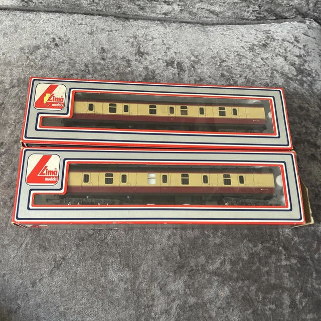 LIMA MK1 FULL Brake - L305344 M34722 - Carmine / Cream Livery X2 MINT £ ...