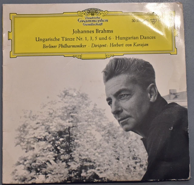 BERLINER PHILHARMONIKER HERBERT Von Karajan- Johannes Brahms, vinyl EP, PT, EX EUR 5,86 ...