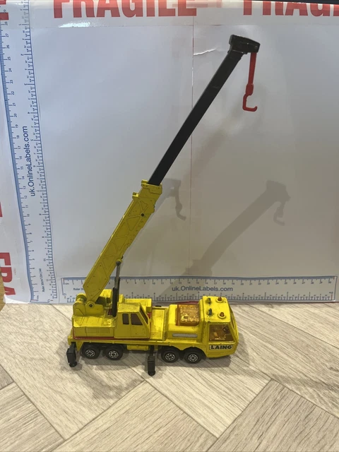 MATCHBOX SUPERKINGS K-12 Hercules Mobile Crane 1974 Lesney £4.99 ...
