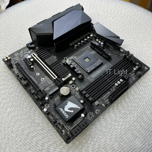 GIGABYTE B550M AORUS PRO-P AM4 AMD B550 USB 3.0 Micro ATX AMD ...