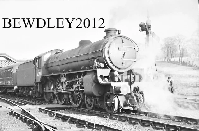 NEGATIVE 35MM LNER 61379 "MAYFLOWER" AT GAINSBOROUGH STATION circa1960 ...
