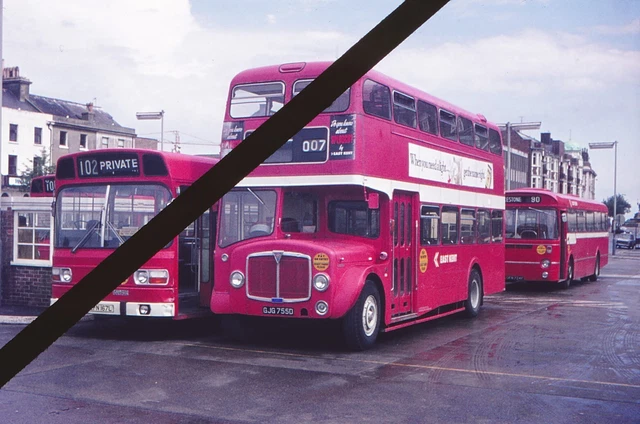 ORIGINAL BUS SLIDE: East Kent Road Car - AEC Regent GJG 755D £1.75 ...