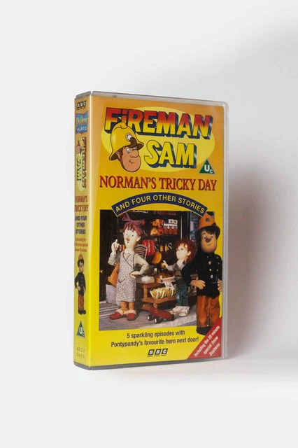 BBC FIREMAN SAM - Norman's Tricky Day (And Four Other Stories) VHS £10. ...