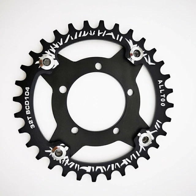 32/34/36/38T FOR BAFANG BBS01/02 Electric-Bicycle E-Bike Chainring ...