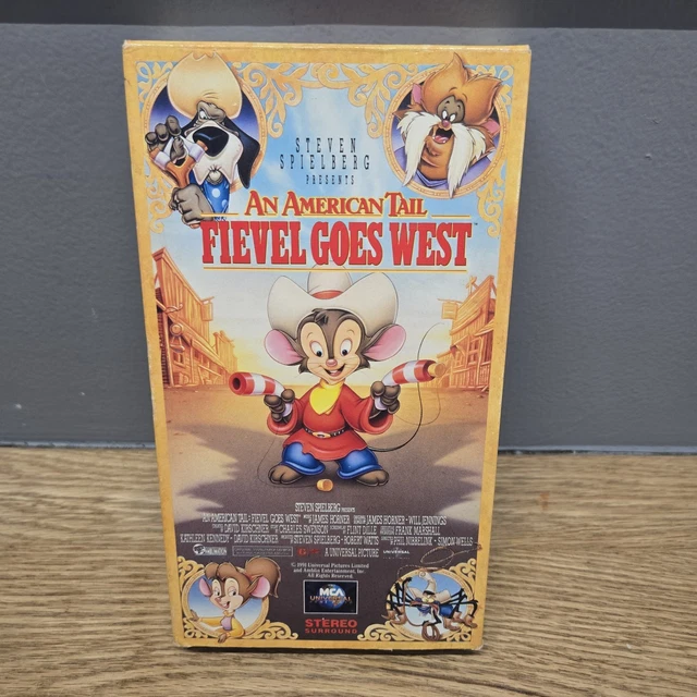 An American Tail Fievel Goes West Vhs Tape 1992 Buy 2 Get 1 Free