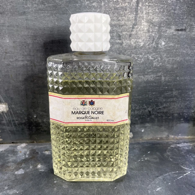 PARFUM, EAU DE Cologne Marque Noire, Roger Gallet. 400ml Presque Plein ...