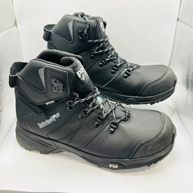 SIZE 10 - Timberland PRO Switchback Waterproof Composite Toe Boot Black ...