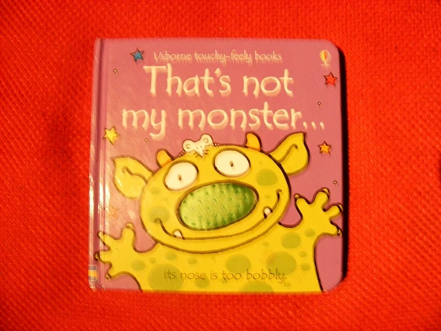 ,USBORNE.THAT'S NOT MY monster by Rachel Wells, Fiona Watt (Board book ...