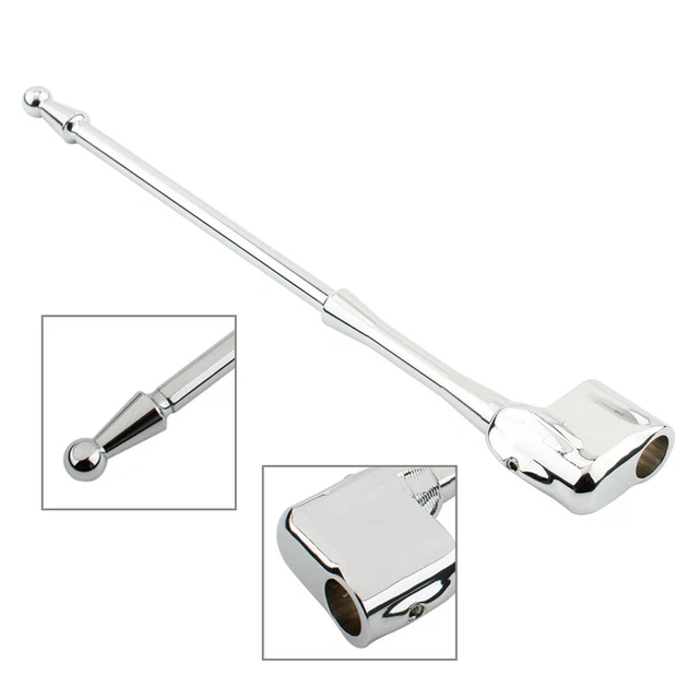 CHROME FLAG POLE Rear Luggage Rack Mount For Honda Goldwing GL1800 ...