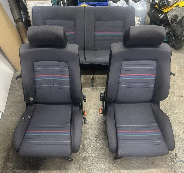 VW GOLF/JETTA MK2 1.8 16V GTI Rainbow Interior Front Rear Seats Early ...