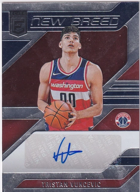 PANINI DONRUSS ELITE 2023-24 NBA n. NB-VUK Tristan Vukcevic Rookie Auto ...