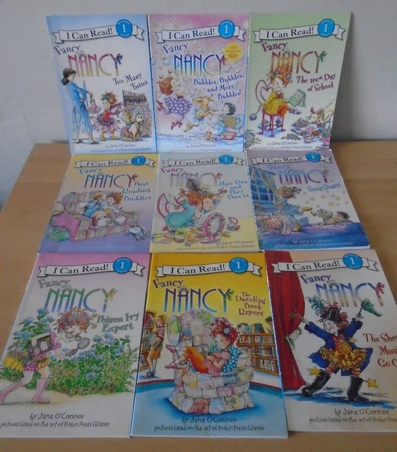 I CAN READ!. Level 1 Fancy Nancy Series by Jane O'Connor Paperback Lot ...