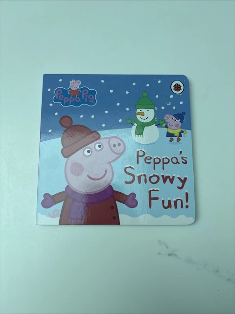 PEPPA PIG: PEPPA'S Snowy Fun by Peppa Pig (Board Book, 2009) EUR 1,18 ...