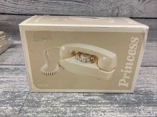 WILD & WOLF Princess Telephone Off White Retro Telephone NEW £9.99 ...