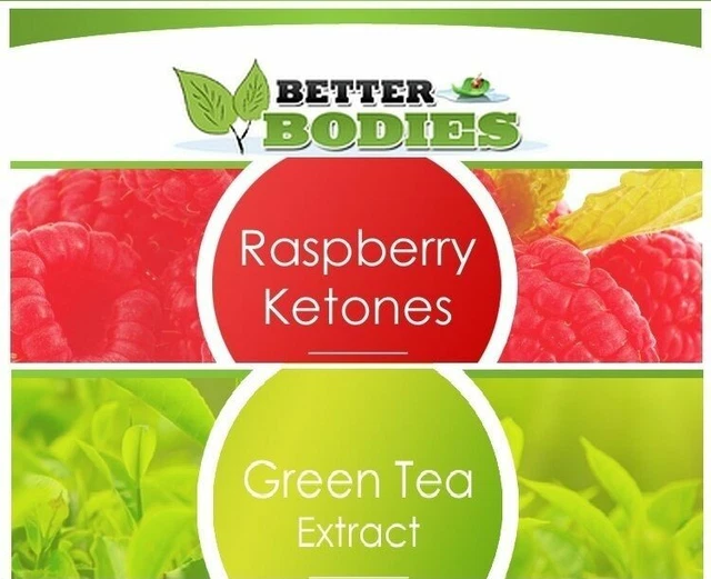 100 RASPBERRY KETONES 100 Green Tea Extract Weight Loss Diet Capsules ...
