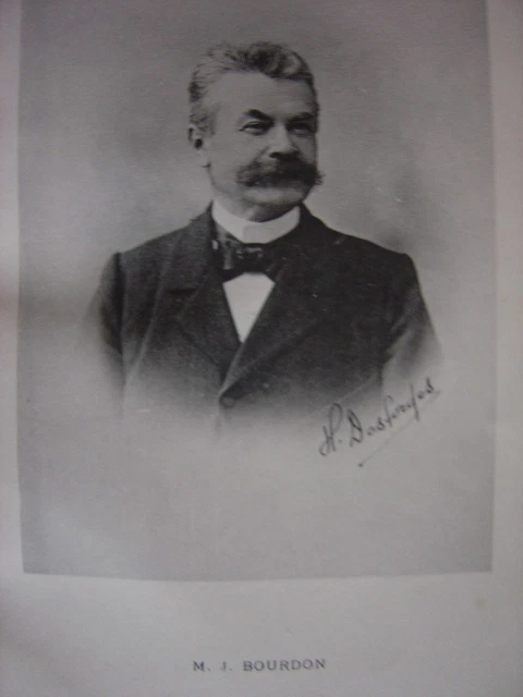 PORTRAIT PHOTOTYPIE DE Jean BOURDON Né à La Ferrière-Bochard EUR 9,90 ...