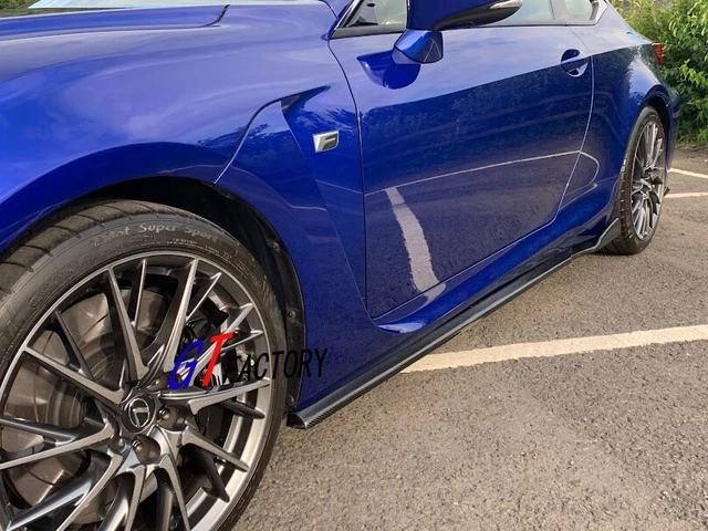 A STYLE CARBON Side Skirt Spoiler For Lexus Rcf Rc F Usc10 Pre Facelift ...