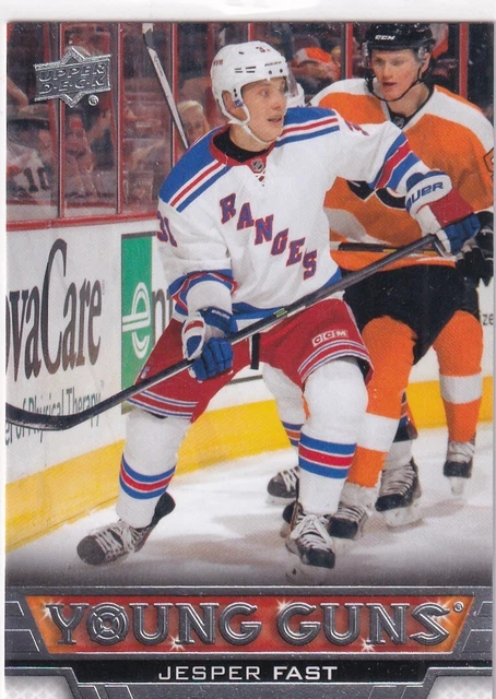 13/14 UD SERIES 1 Jesper Fast Young Guns Rc Sp Rookie #206 $0.99 ...