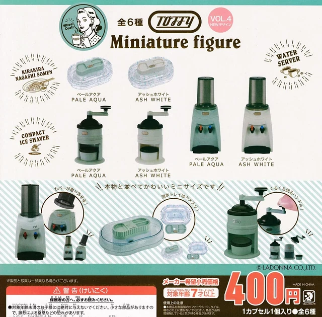 TOFFY MINIATURA FIGURA VOL.4 6 Tipi Set Completo Comp da Collezione Capsula Toy EUR 53,10 ...