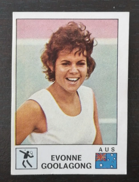EVONNE GOOLAGONG - Panini Sport Vedettes - n° 214 EUR 24,90 - PicClick FR