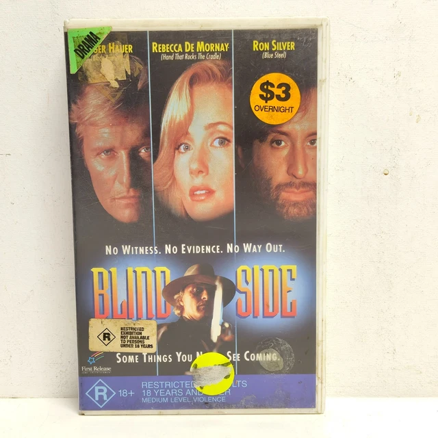 BLIND SIDE (1993) - Big Box VHS Tape - Ex Rental $27.50 - PicClick AU