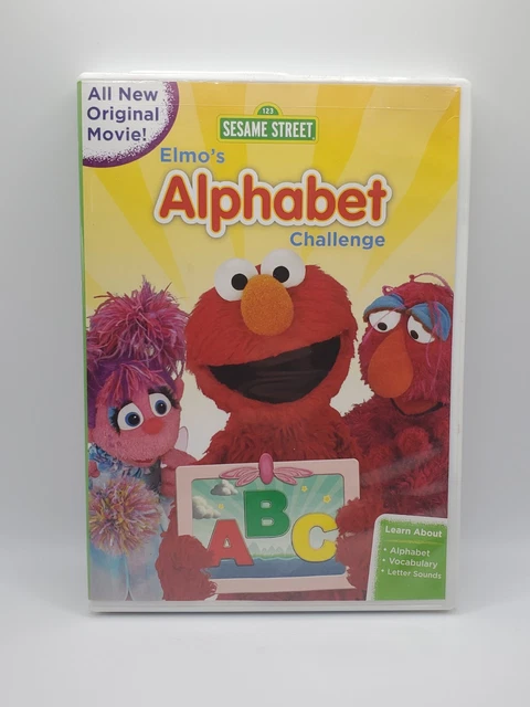 SESAME STREET: ELMOS Alphabet Challenge DVD MOVIE ELMO'S ABC'S $5.38 ...