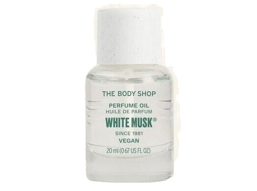THE BODY SHOP WHITE MASK PERFUME BODY OIL WOMEN FRAGRANCE 20ml £41.40 ...