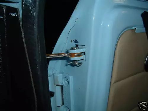 STAINLESS STEEL DOOR Check Strap Pins Classic Mini Mk3 Mk4 Cooper S ...