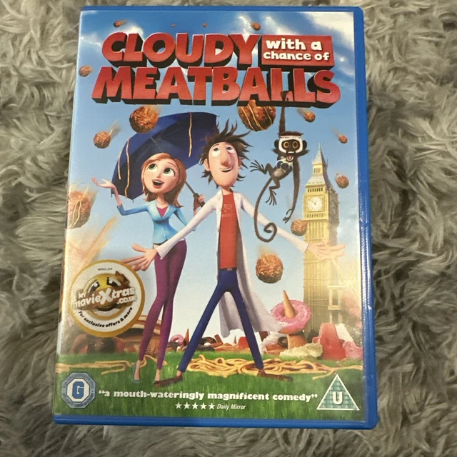 CLOUDY WITH A Chance of Meatballs DVD (2010) Phil Lord, Miller (DIR ...