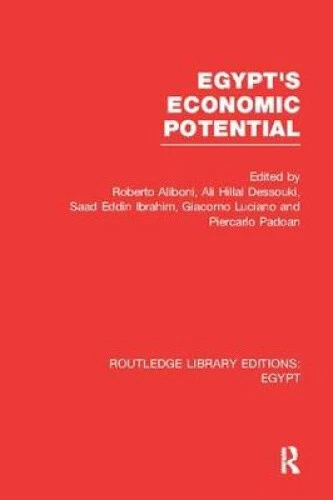 EGYPT'S ECONOMIC POTENTIAL (RLE Egypt) (Routledge Library Editions ...