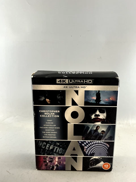 CHRISTOPHER NOLAN 8-FILM Collection [BLU-RAY] Free p&p £87.99 - PicClick UK