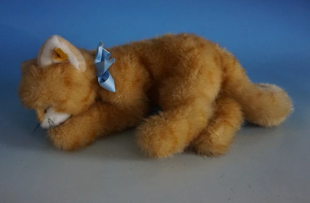 RS0123-009: STEIFF KATZE Minou liegend Nr. 2758/40 EUR 59,00 - PicClick DE