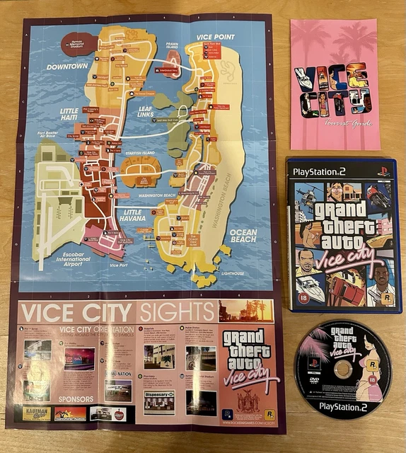 GRAND THEFT AUTO Vice City - Sony PlayStation 2 - Boxed Complete w ...