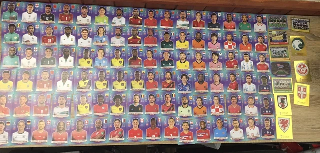 PANINI QATAR 2022 FIFA World Cup stickers bundle X107 Stickers No ...