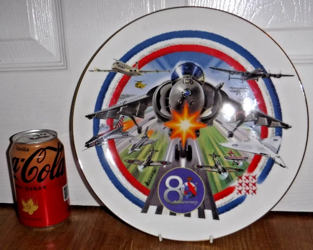 ROYAL DOULTON 80TH Anniversary of RAF Plate ~ Ltd Edition of 1,998 ...