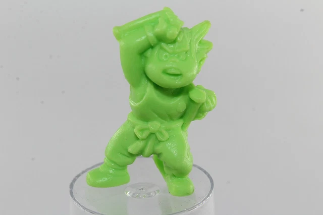 DUNKIN 1986 TOEI DRAGON BALL SON GOKU VERDE MUY CLARO PVC PLASTICO DURO ...
