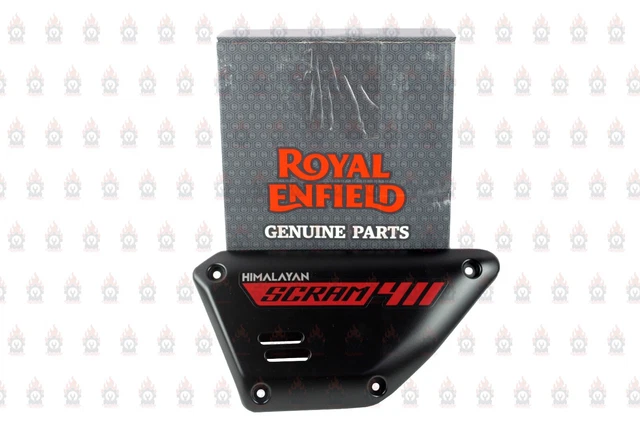 ROYAL ENFIELD &GRAPHITE Red Scram 411 Side Panel for Left & Right Side ...