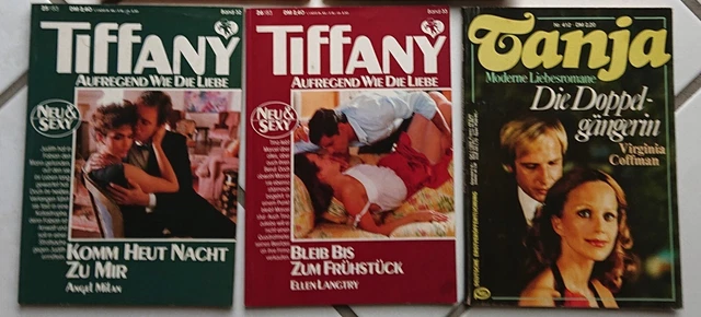 4 X SANDRA, Tiffany, Tanja Romanhefte 1970/80er Jahre EUR 1,00 ...