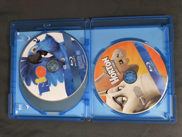 RIO + ROBOTS + Horton Hears A Who (DVD, Bilingual, Family/Kids) $16.79 ...